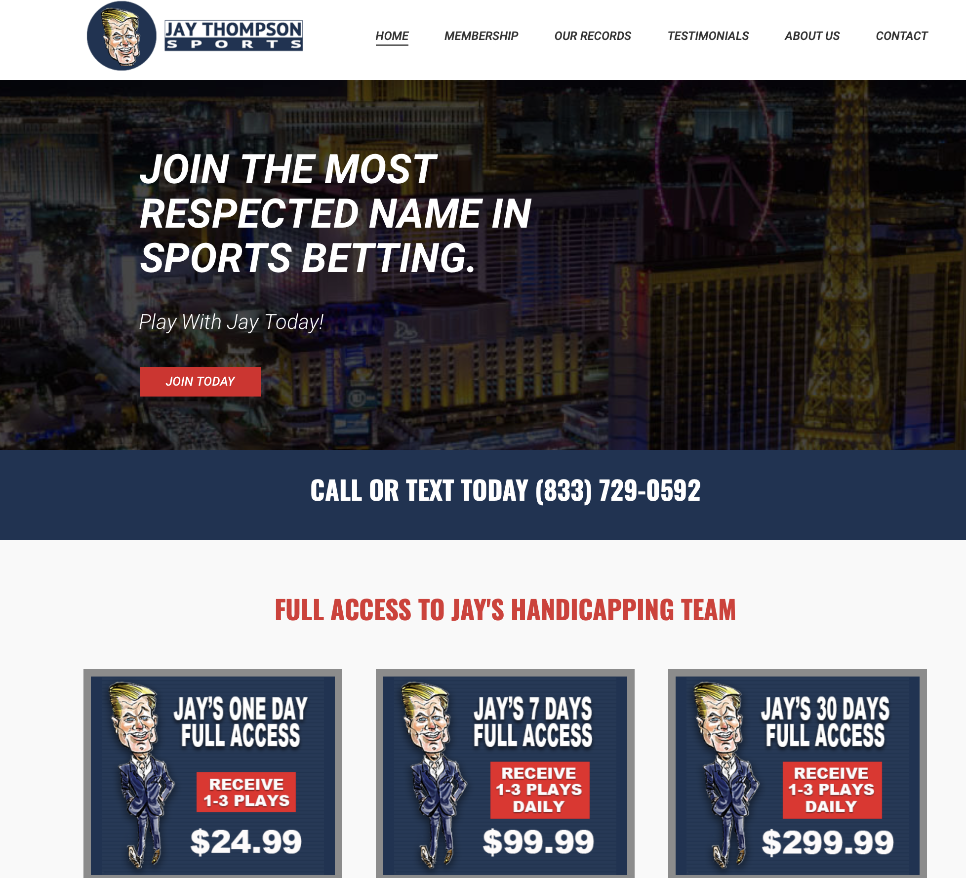 Check Out Our Top Handicapping Website | Sports Handicapping Website